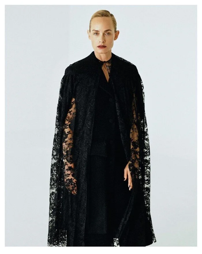 Amber Valletta Poses in Prada, Lensed by Hyea W. Kang for Vogue Korea ...