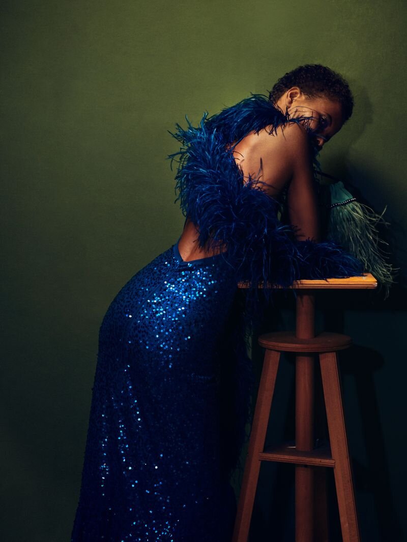 Litza Veloz Dazzles in Cocktail Dresses Elegance for Vogue Czech — Anne ...