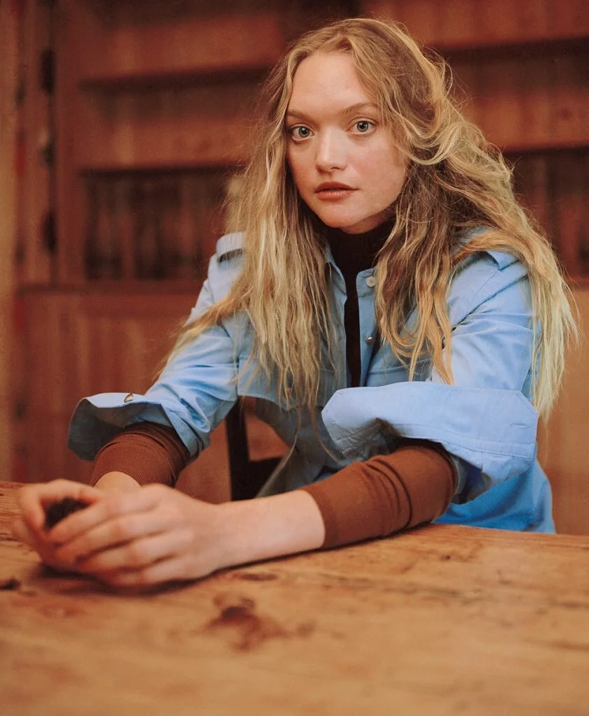 Gemma Ward Chills In Cold-Weather Casual for Telegraph UK — Anne of ...