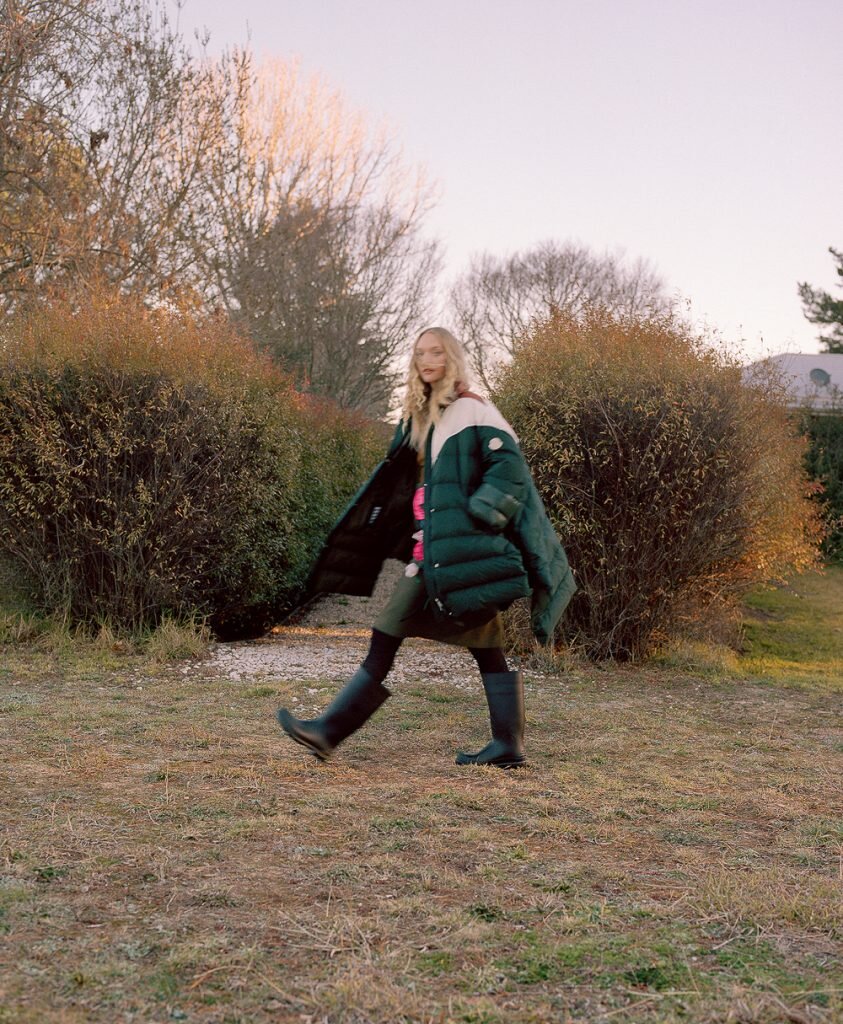 Gemma Ward Chills In Cold-Weather Casual for Telegraph UK — Anne of ...