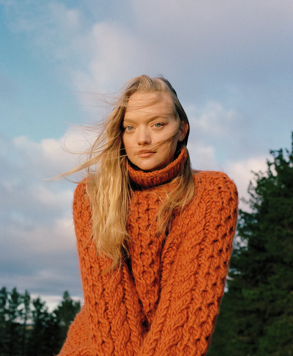 Gemma Ward Chills In Cold-Weather Casual for Telegraph UK — Anne of ...