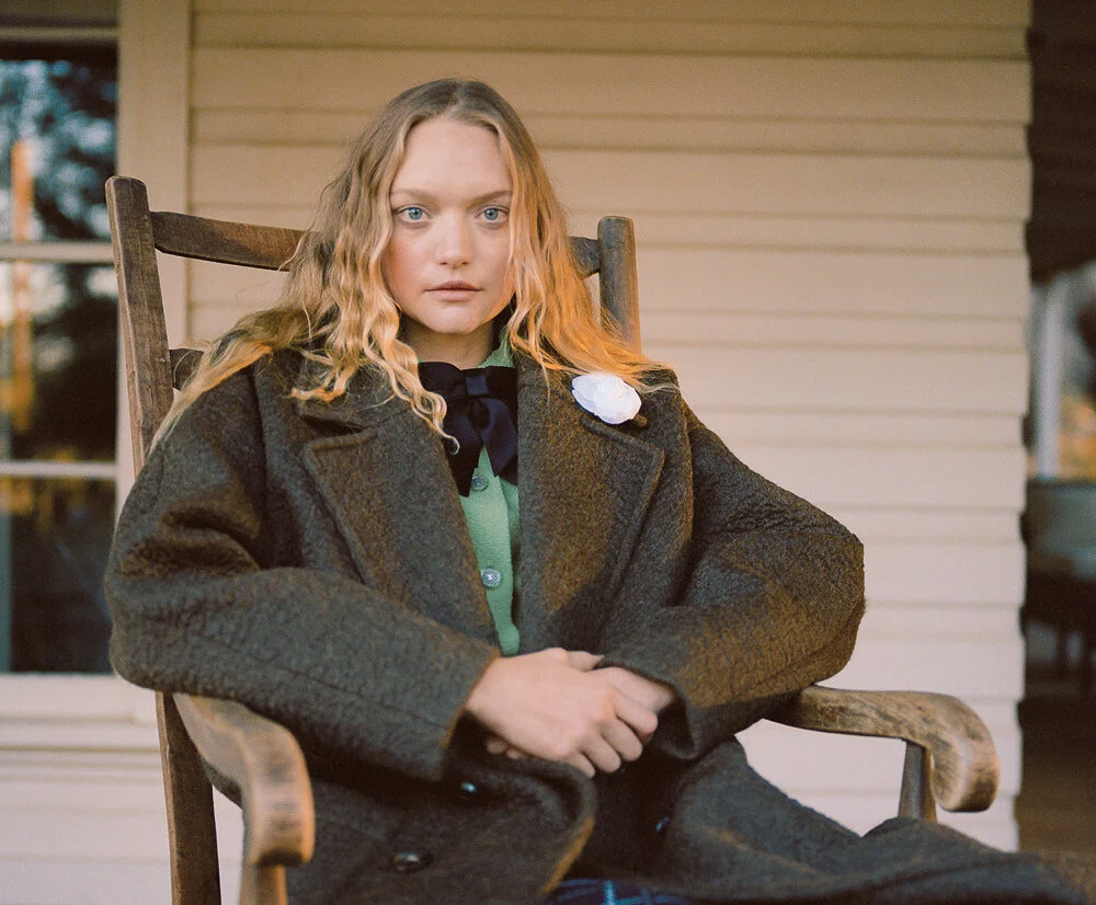 Gemma Ward Chills In Cold-Weather Casual for Telegraph UK — Anne of ...