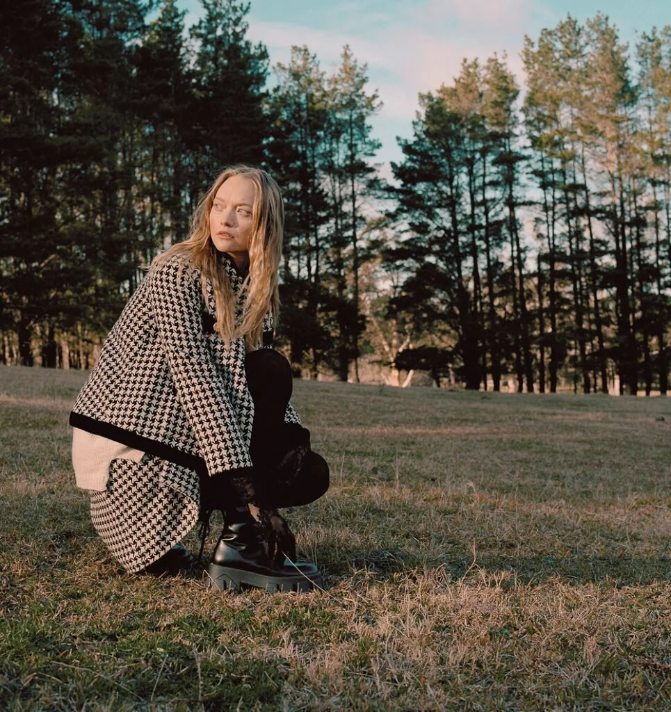 Gemma Ward Chills In Cold-Weather Casual for Telegraph UK — Anne of ...