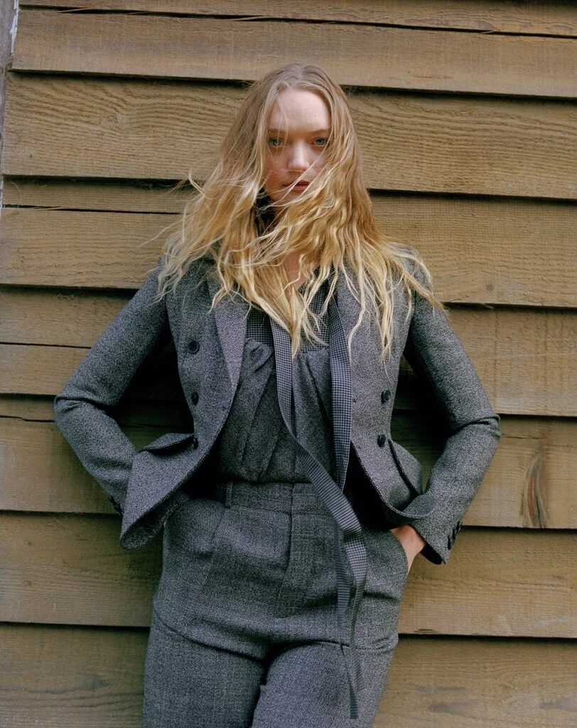 Gemma Ward Chills In Cold-Weather Casual for Telegraph UK — Anne of ...