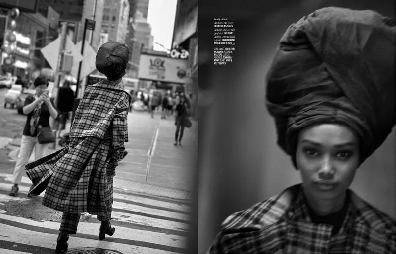 Ugbad Abdi Wears Modest Fashion for Vogue Arabia October 2019 — Anne of ...