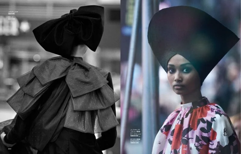 Ugbad Abdi Wears Modest Fashion for Vogue Arabia October 2019 — Anne of ...