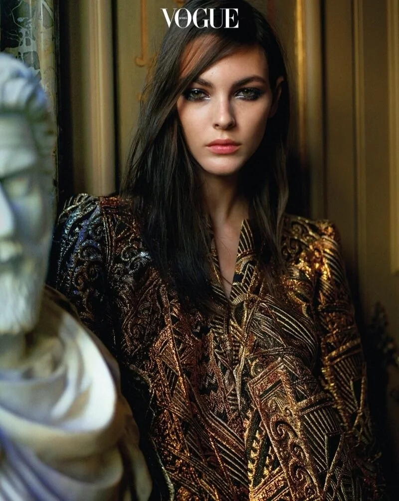 Vittoria Ceretti Dresses in Modern Opulence for Vogue Korea — Anne of ...