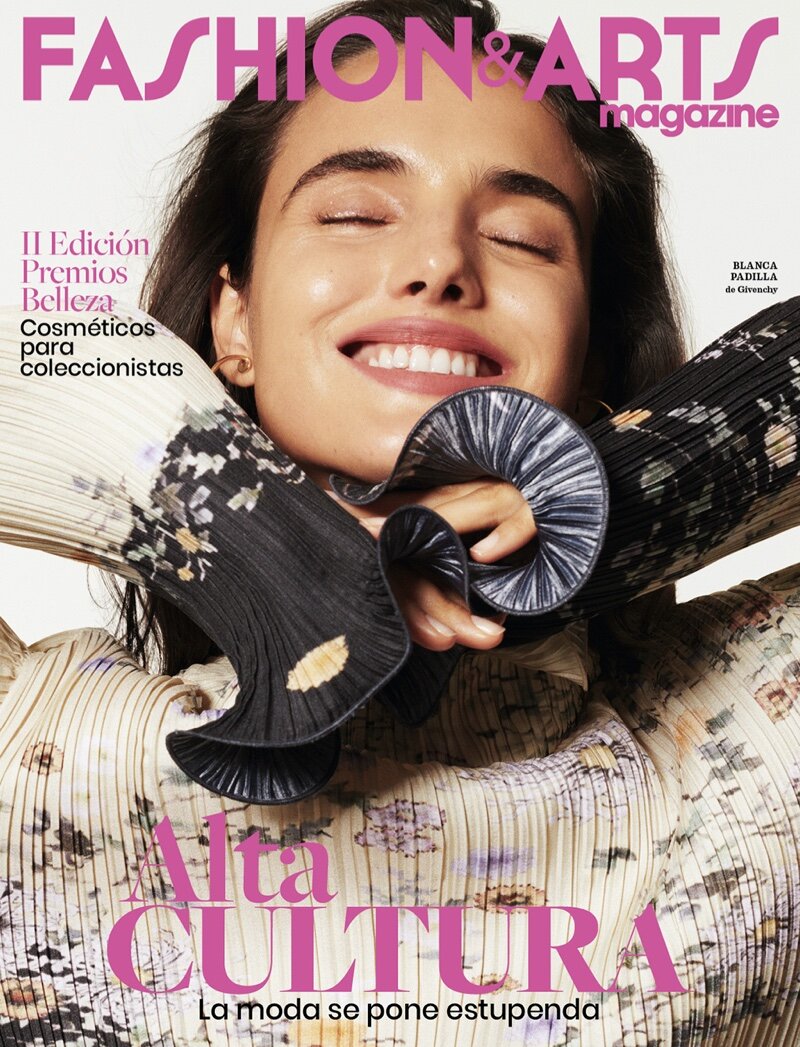 Blanca Padilla In Givenchy Beauty Lipstick in Fall Fashion Editorial ...