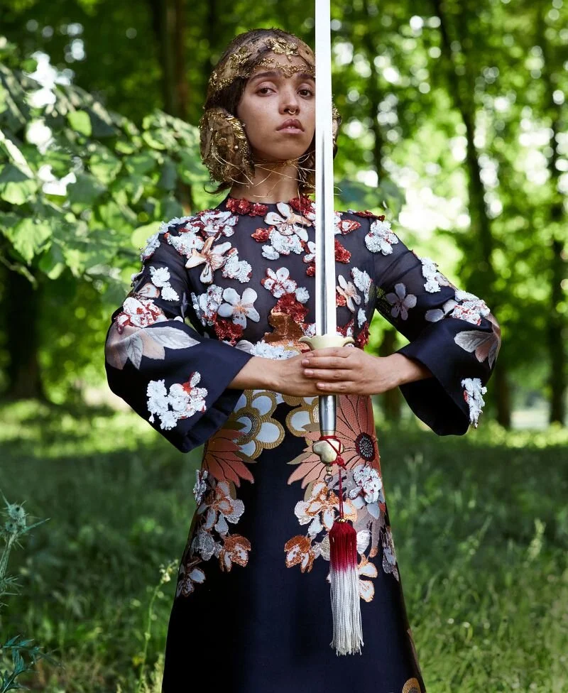 TKA twigs in 'Sword and Sorcery' for American Vogue October — Anne of ...
