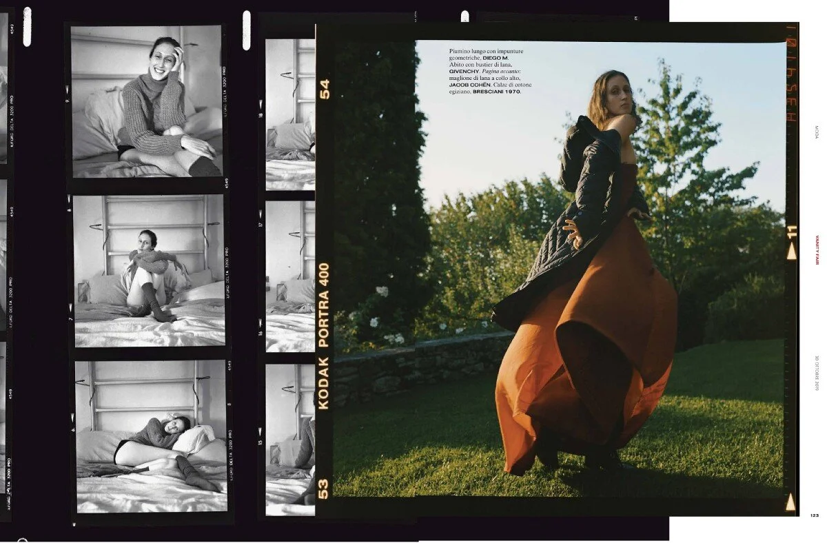 Anna Cleveland Finds Harmony in Nature for Vanity Fair Italia — Anne of ...
