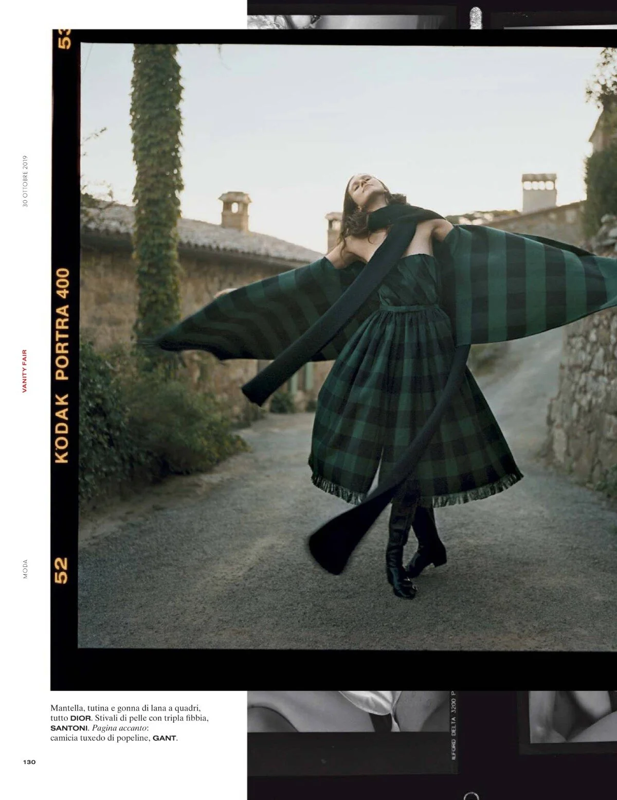 Anna Cleveland Finds Harmony in Nature for Vanity Fair Italia — Anne of ...