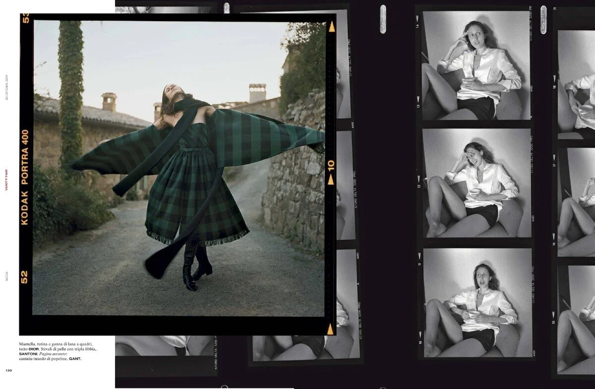 Anna Cleveland Finds Harmony in Nature for Vanity Fair Italia — Anne of ...