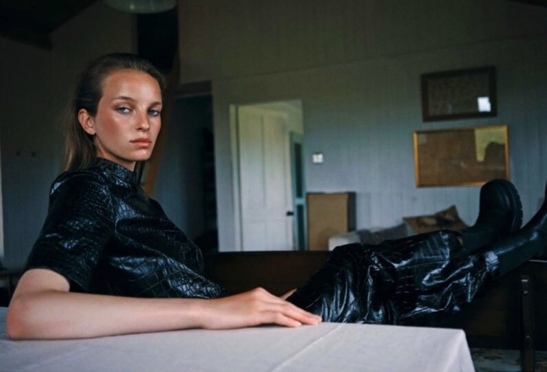 Jamilla Hoogenboom Dark, Modern Fashion Story in Amica Italy — Anne of ...