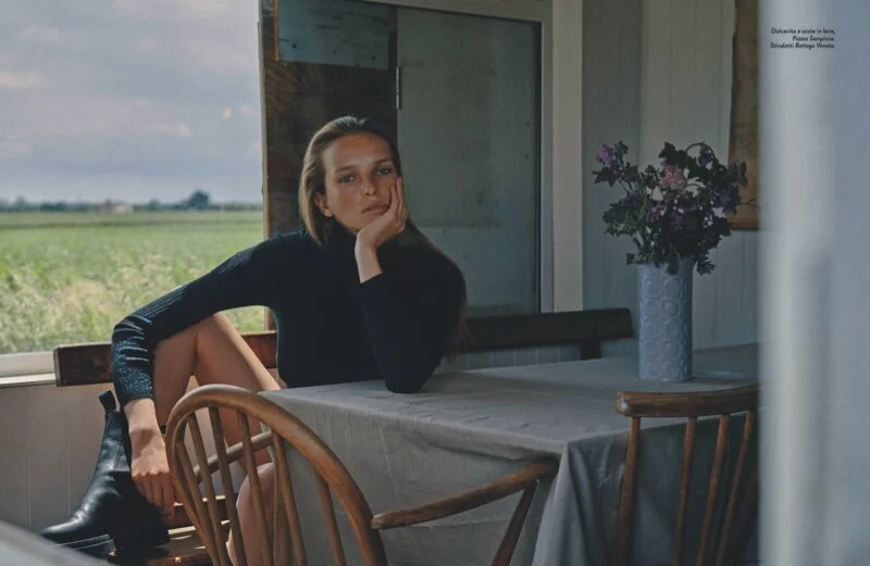 Jamilla Hoogenboom Dark, Modern Fashion Story in Amica Italy — Anne of ...