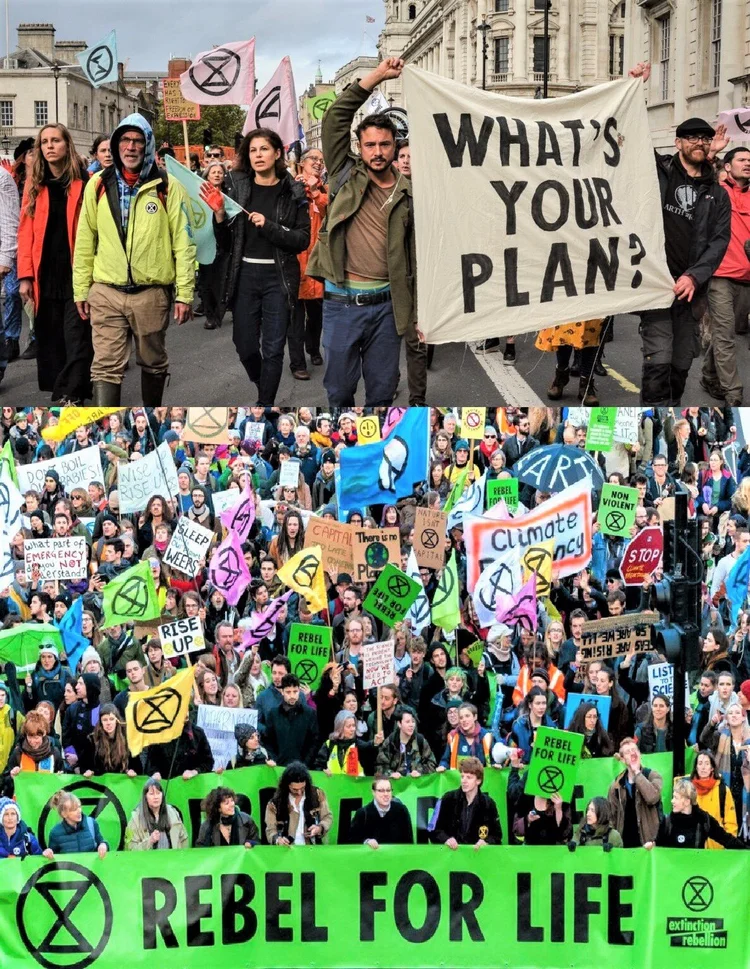 Extinction Rebellion Releases #WhereIsYourPlan 'One Lifetime' Climate ...