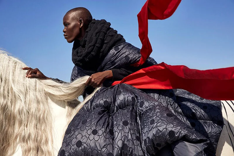 Richard Phibbs Grace Bol for Vogue Greece November 2019 — Anne of ...