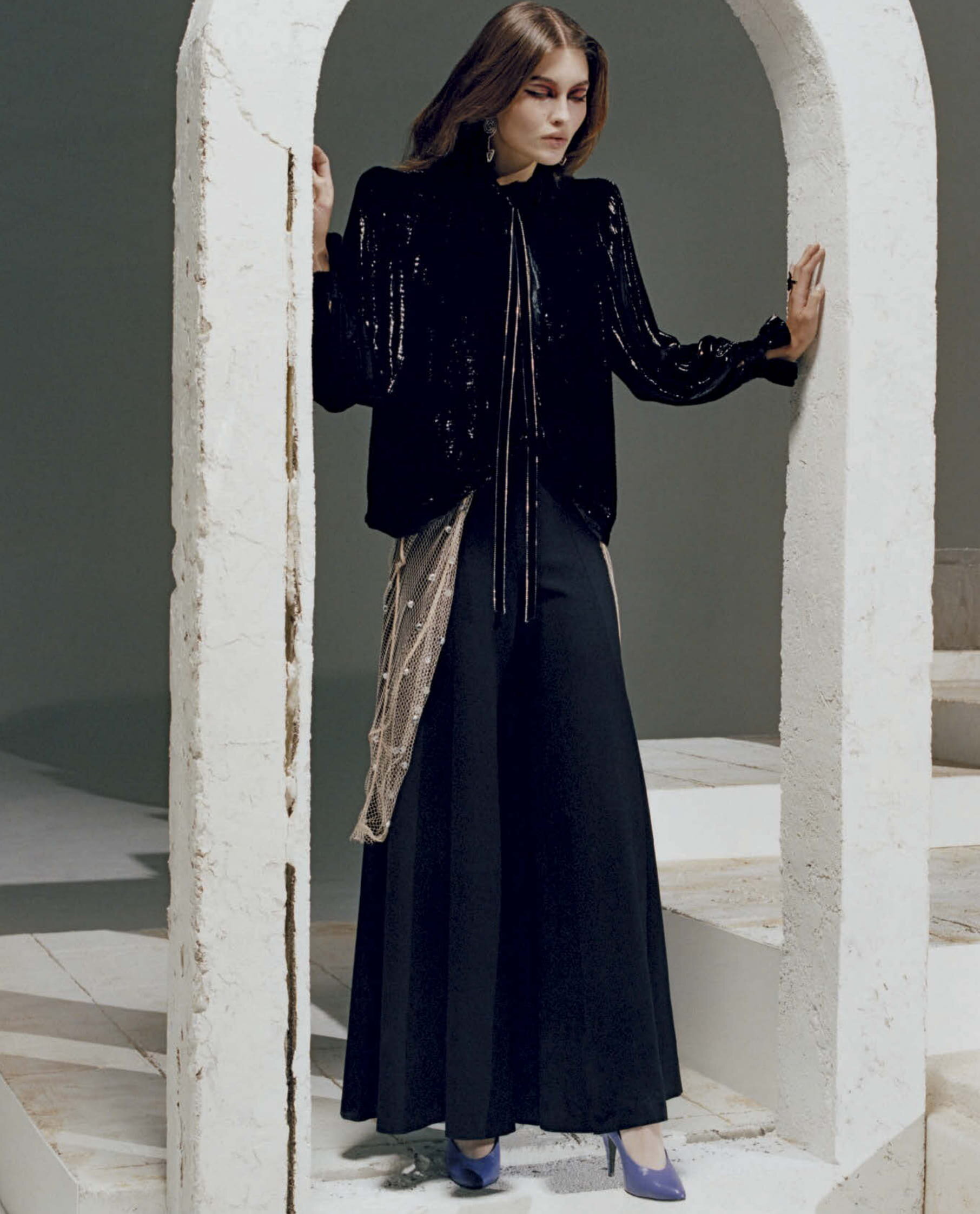 Oliver Hadlee Pearch's Grace Elizabeth Fashion Story for Vogue Italia ...