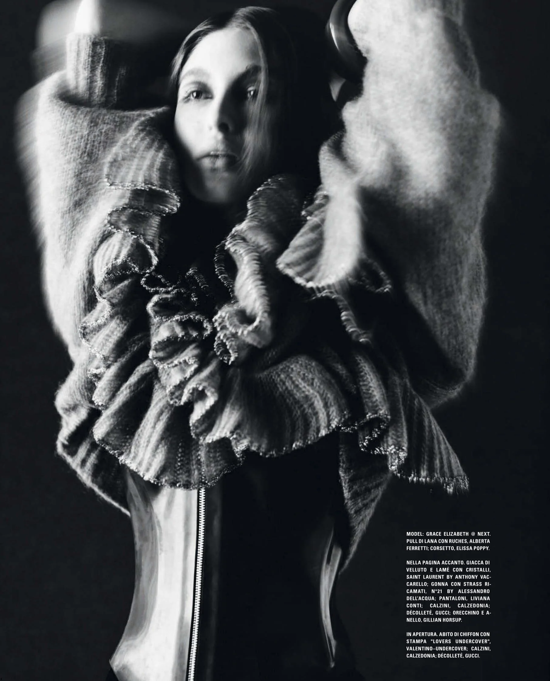 Oliver Hadlee Pearch's Grace Elizabeth Fashion Story for Vogue Italia ...