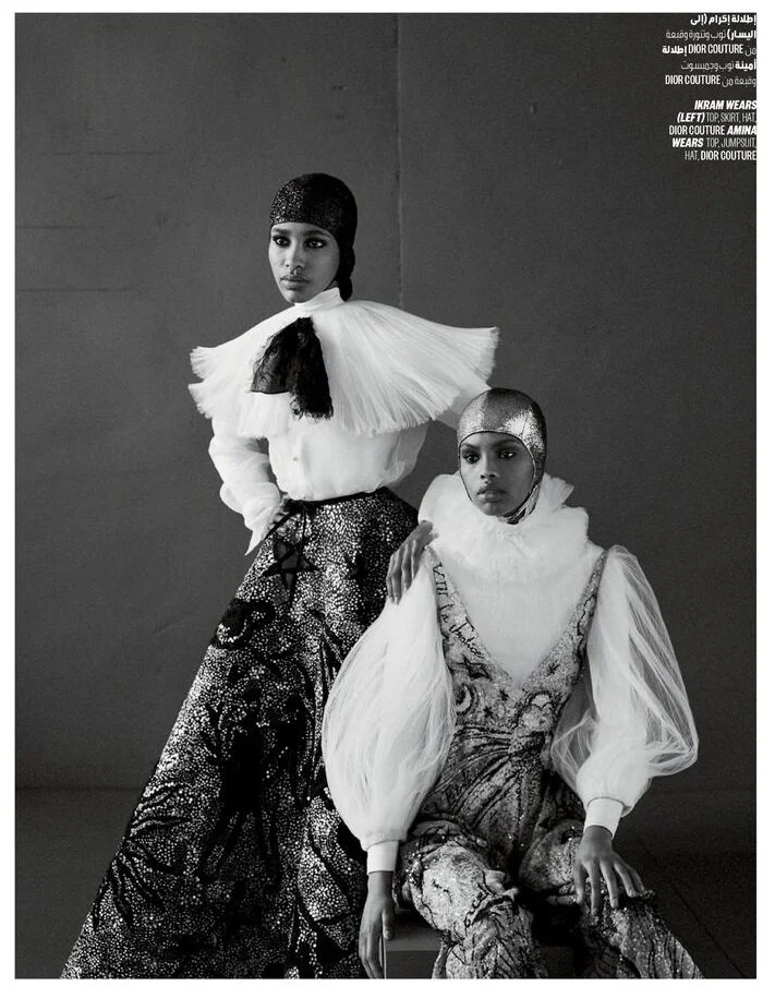 Txema Yeste Eyes Hijabi Models Halima Aden, Ikram Abdi Omar + Amina ...