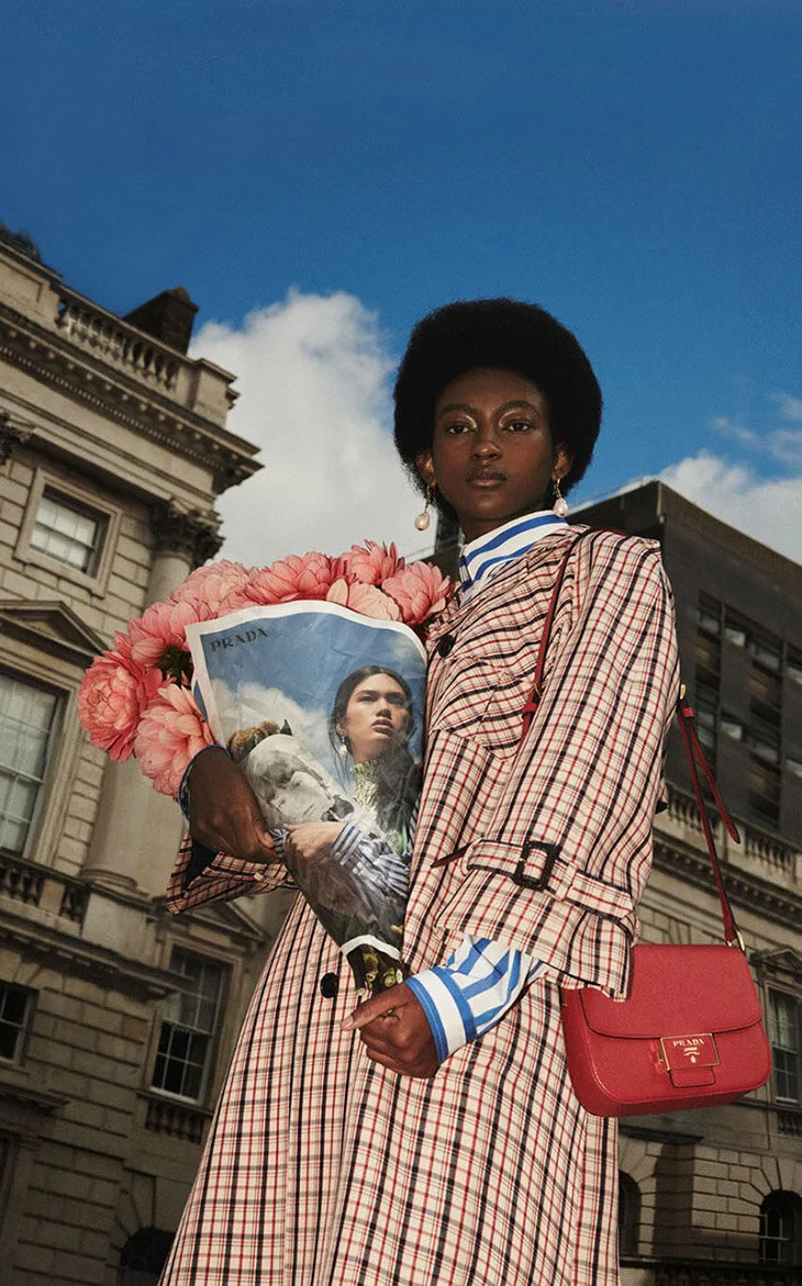 Prada 2020 Resort Ads, 'Seditious Simplicity' Flower Power — Anne of ...