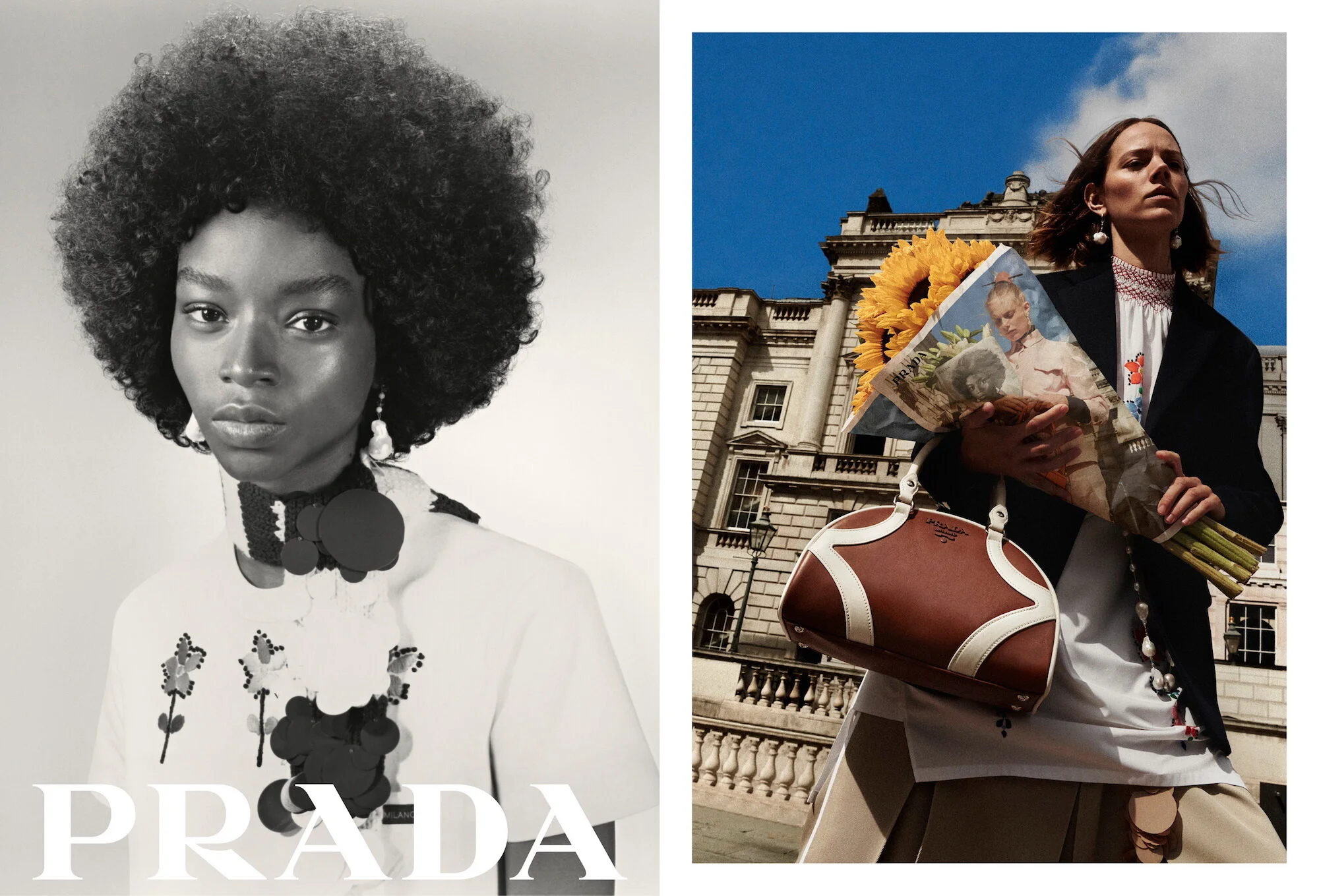 Prada 2020 Resort Ads, 'Seditious Simplicity' Flower Power — Anne of ...