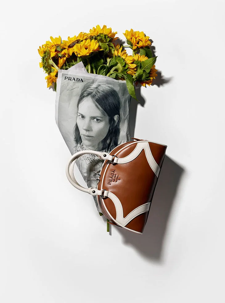Prada 2020 Resort Ads, 'Seditious Simplicity' Flower Power — Anne of ...