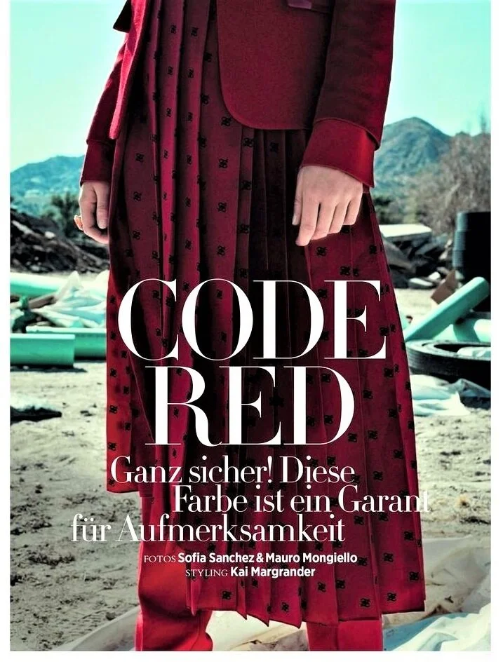 Marland Backus Strictly Business Style 'Code Red' Fashion Looks — Anne ...