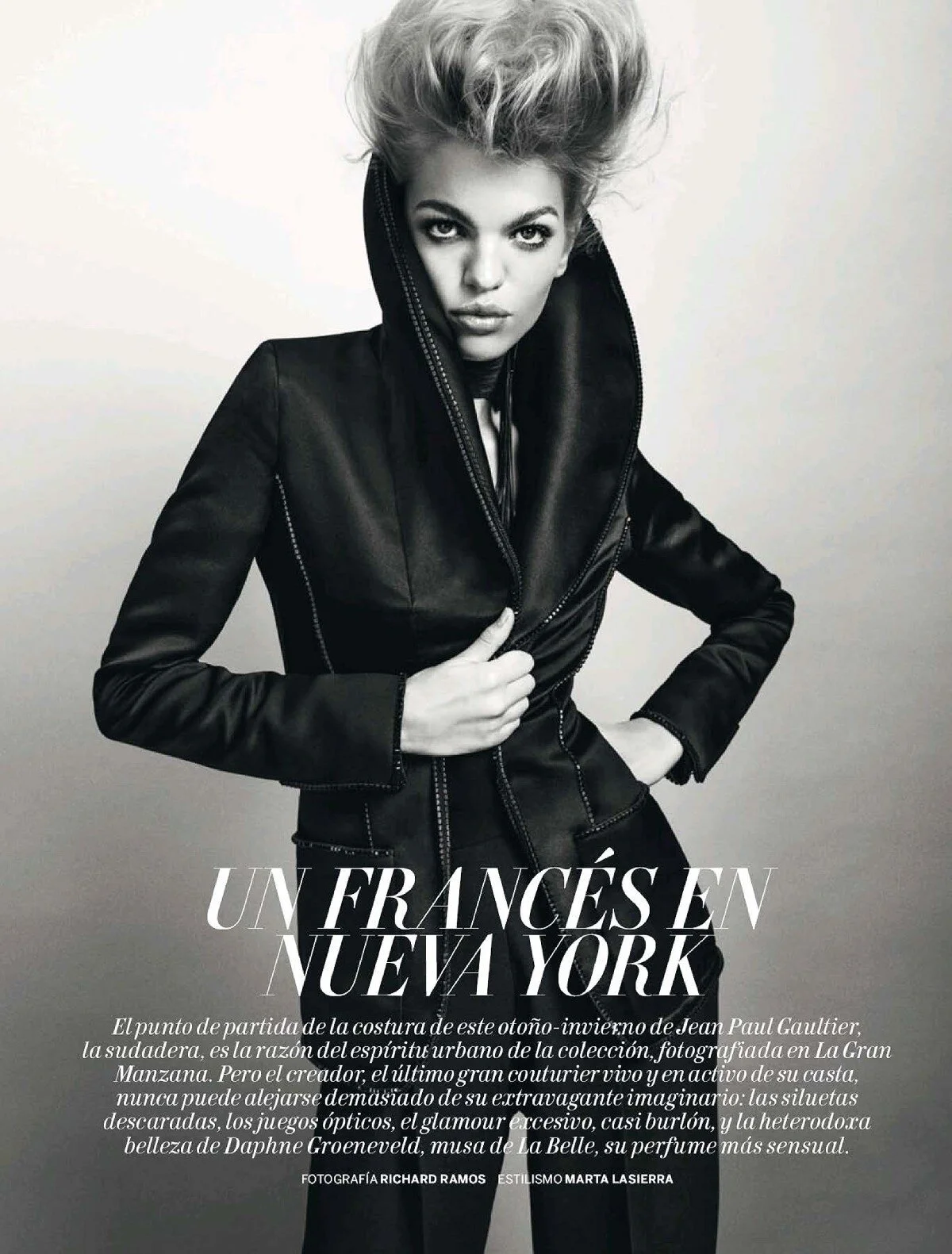 Daphne Groeneveld Covers Madame Figaro Spain December 2019 — Anne of ...