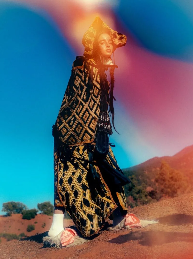 Tilila Oulhaj Vogue Arabia January 2020, by Elizaveta Porodina — Anne ...