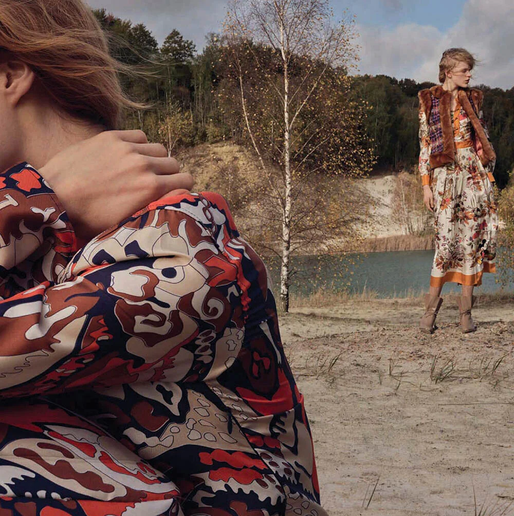 Hannah Motler + Maria Bednarz Do Boho Style for Vogue China — Anne of ...