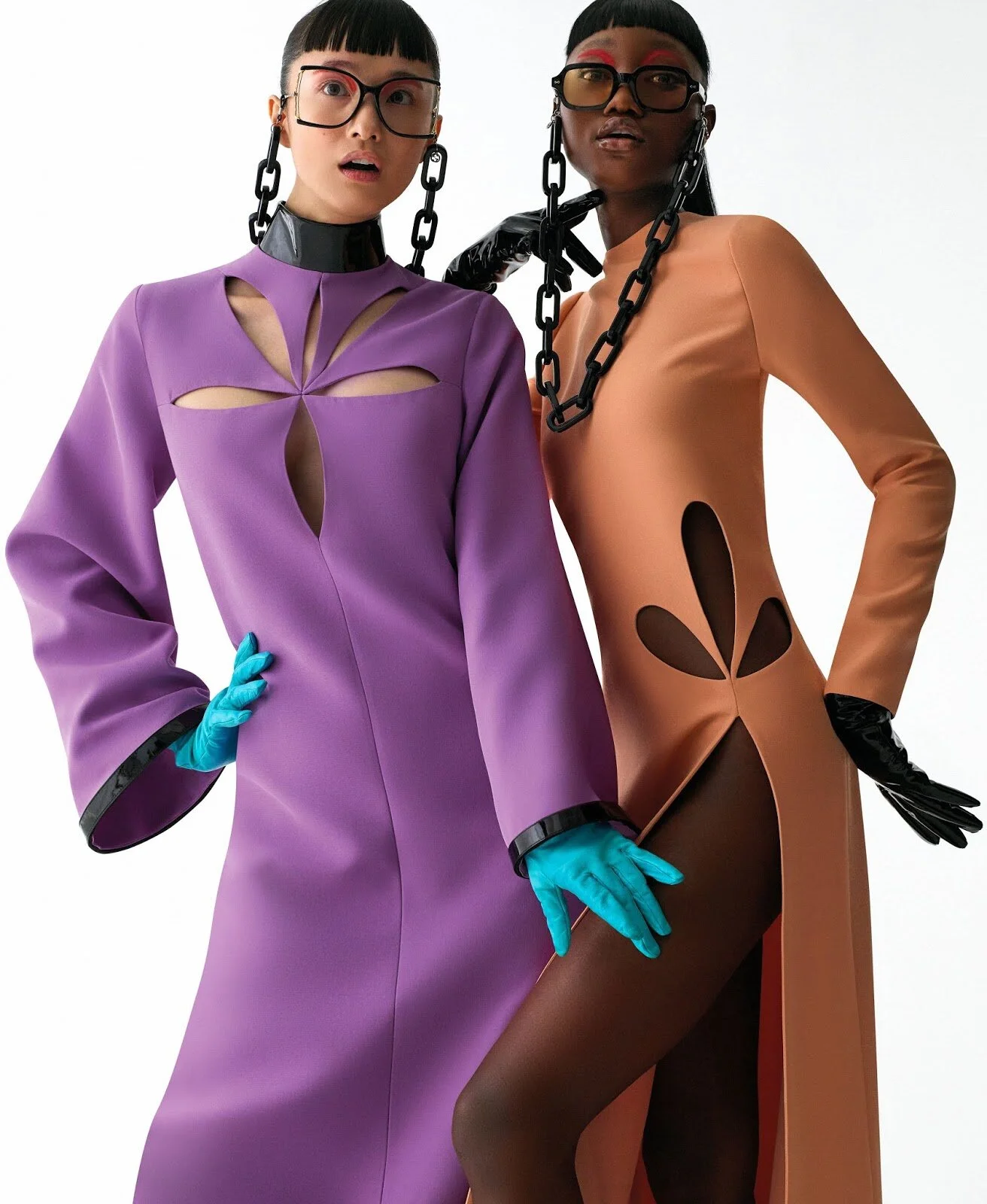 Daniel Clavero Flashes ‘Dynamic Duo’ for ELLE US January 2020 — Anne of Carversville