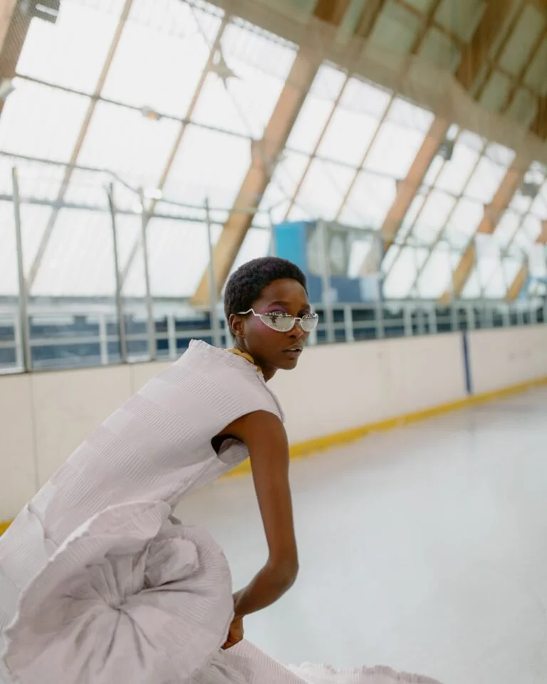 Mahany Pery in 'Blades of Glory for Wonderland Magazine Winter 2020 ...