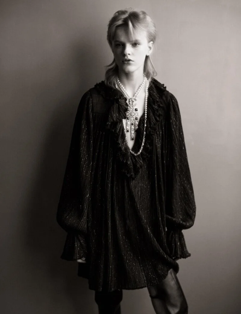 Josh Olins Flashes 'Romantic Notions' WSJ Magazine February — Anne of ...
