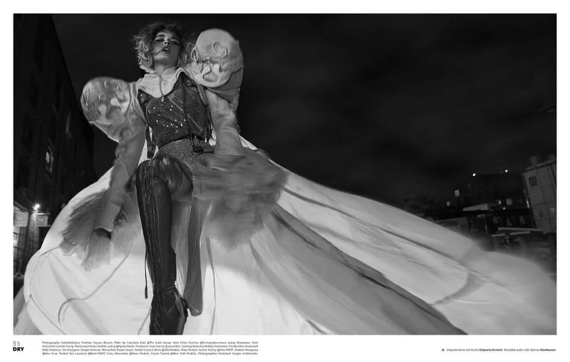 Crystal Renn As Nature Goddess Legend for Collectible Dry — Anne of ...