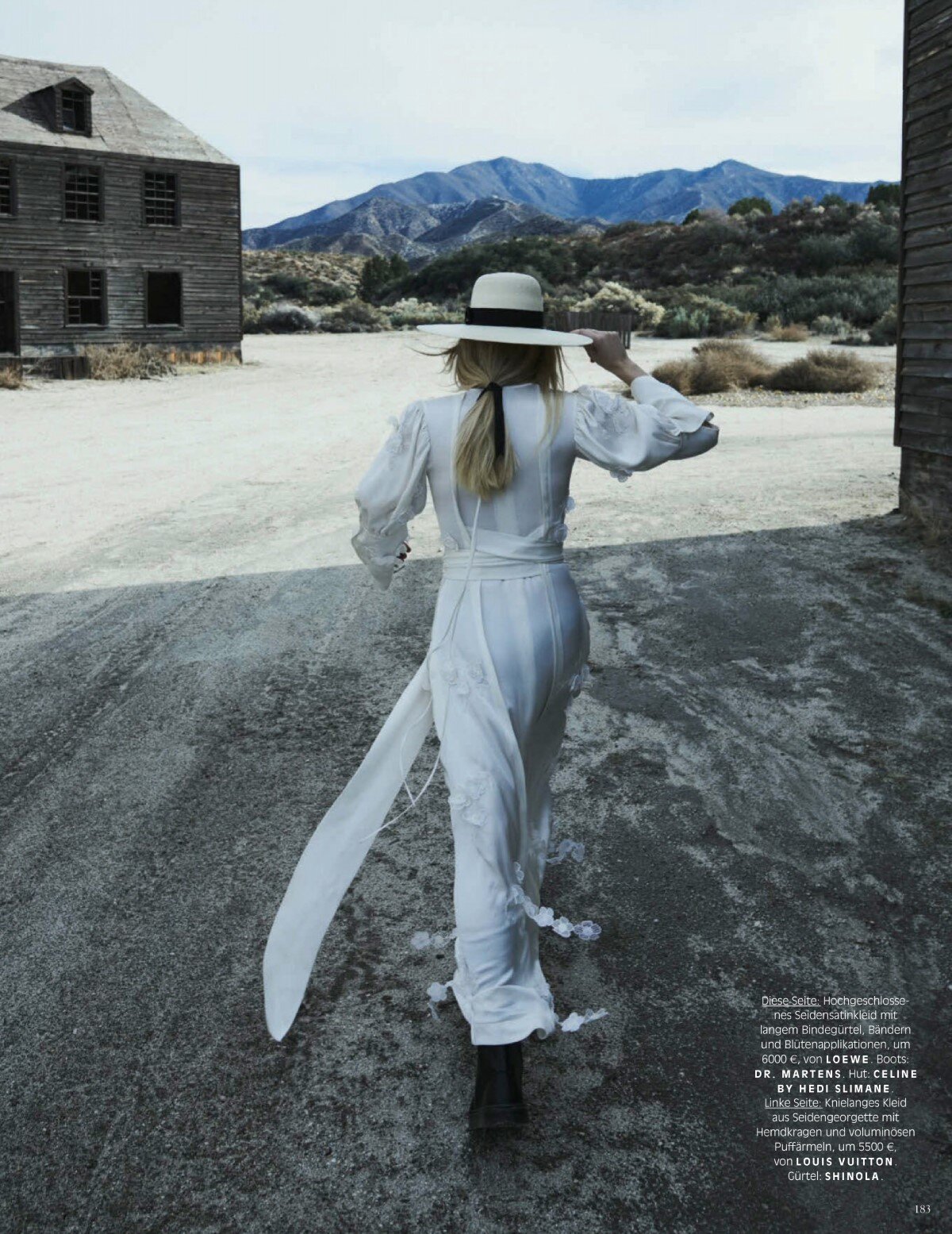 Erika Linder Honors Amish Modesty by Chris Colls for Vogue Germany ...