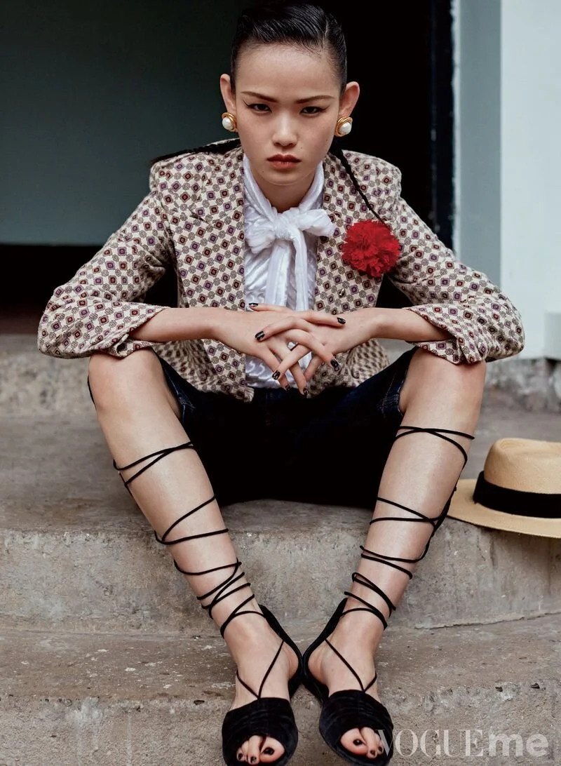 Liu Song Flashes 'New Teddy Girl' for Vogue China February 2020 — Anne ...