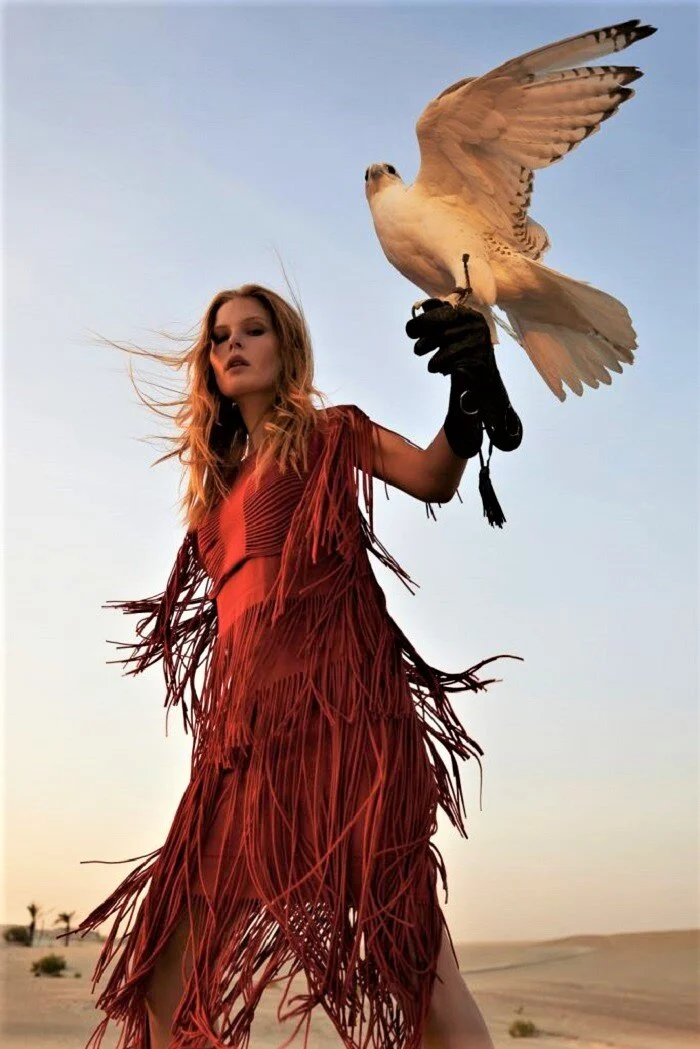 Sofie Theobald in Arabian Desert for Country & Town House Magazine ...