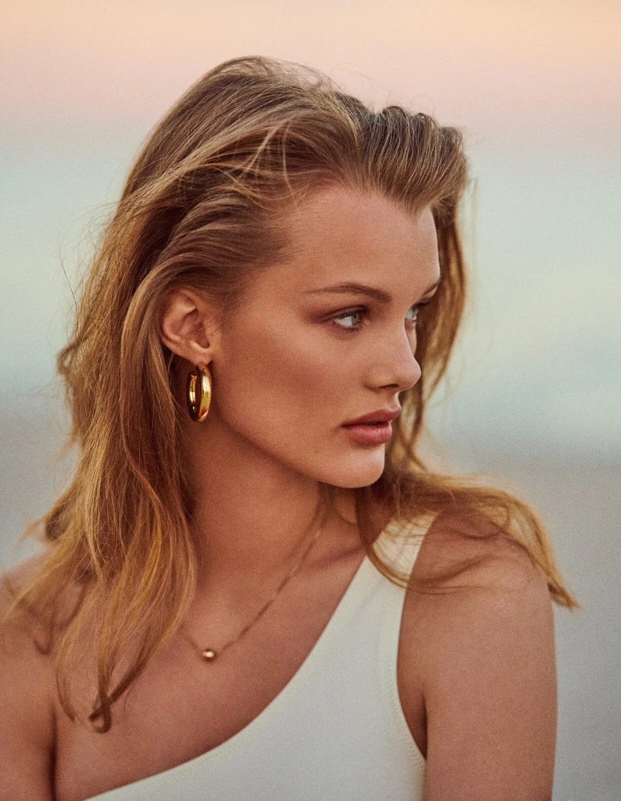 Kris Grikaite's Beach Lady Elegance Vogue Russia March 2020 — Anne of ...