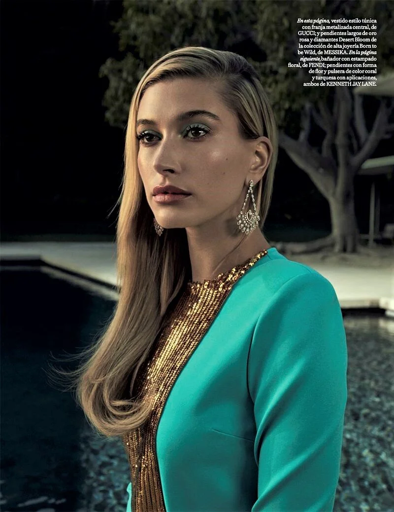 Hailey Bieber's Old Hollywood Glamour by Emma Summerton — Anne of ...