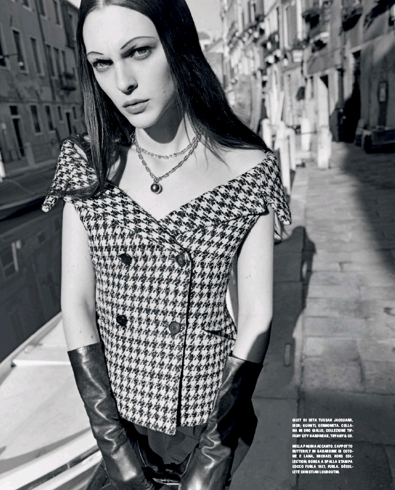Vittoria Ceretti Calls on World to 'Protect Venice' in Vogue Italia ...