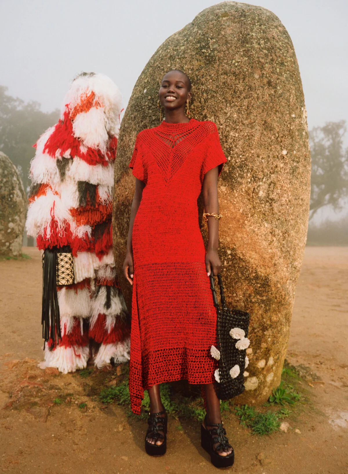 Angelo Pennetta Captures Abby + Adut in 'Rock Stars' for Vogue US April ...