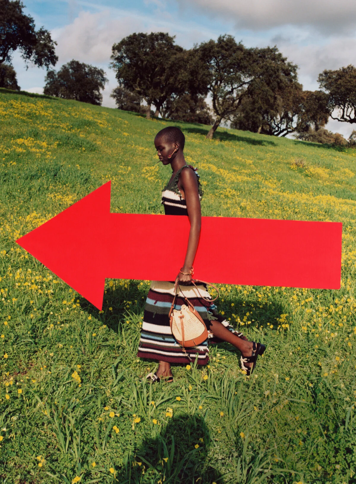 Angelo Pennetta Captures Abby + Adut in 'Rock Stars' for Vogue US April ...