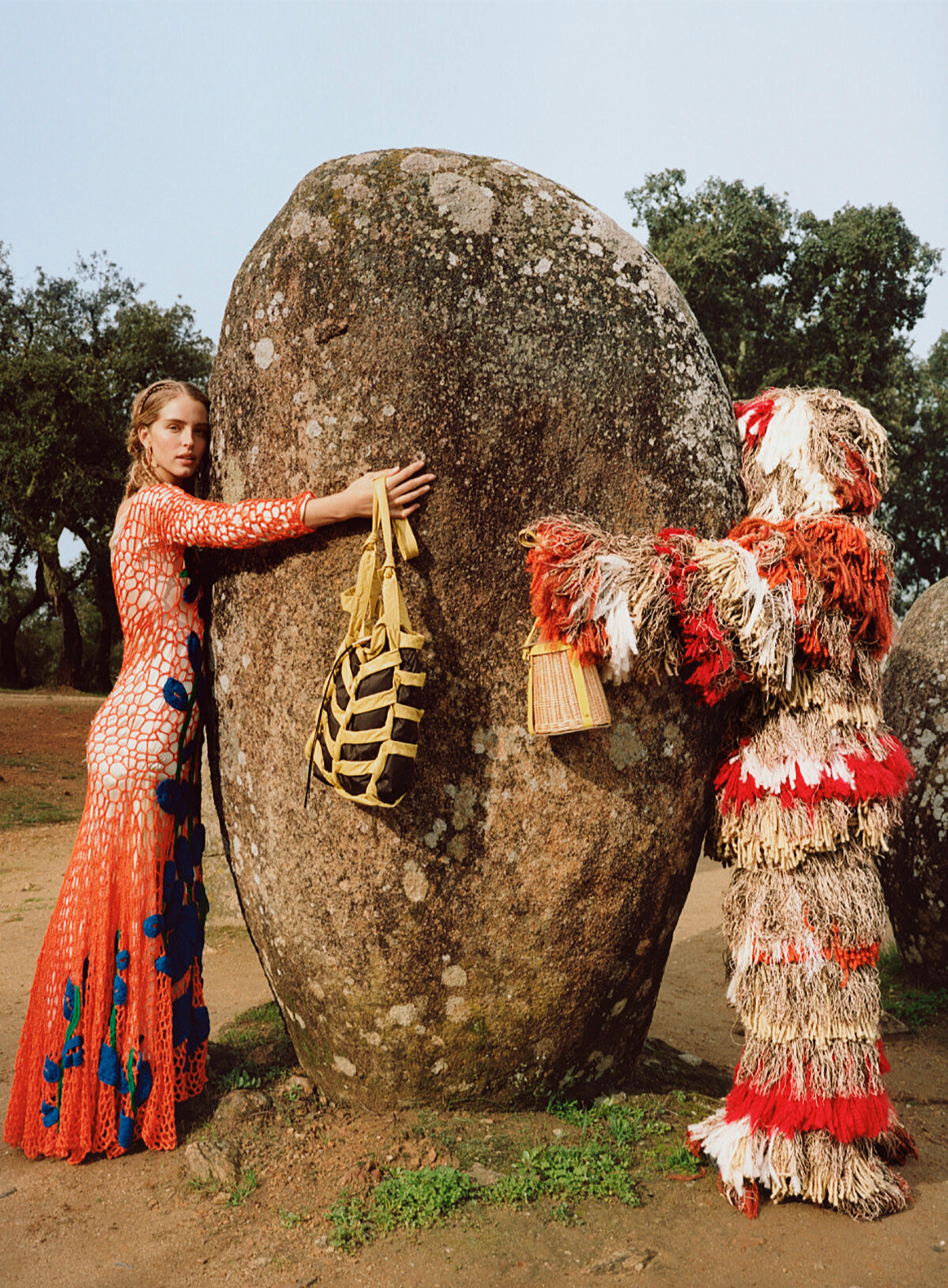 Angelo Pennetta Captures Abby + Adut in 'Rock Stars' for Vogue US April ...