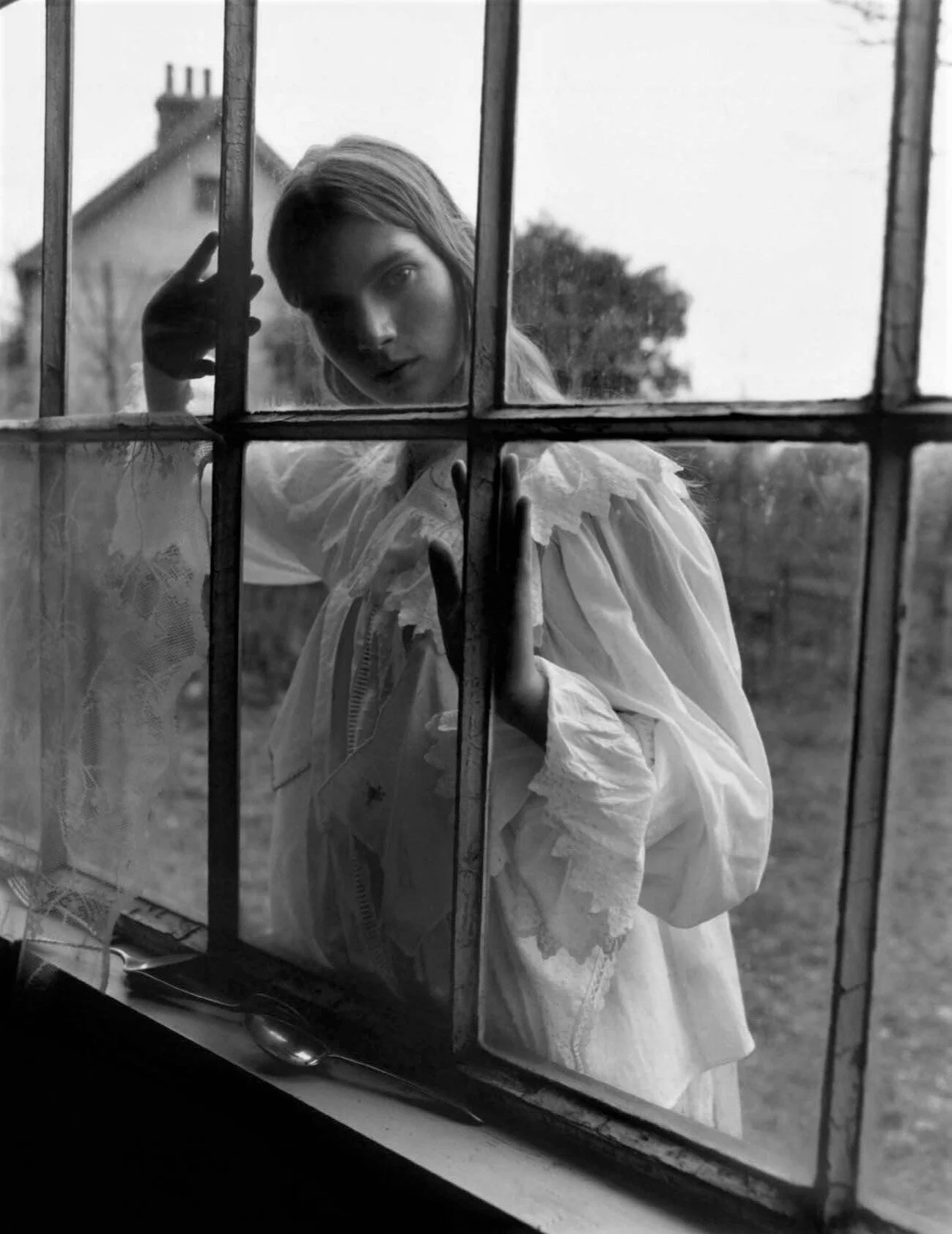 Ben Weller Flashes Sara Eirud and Stefanie Lange for Vogue Spain April ...