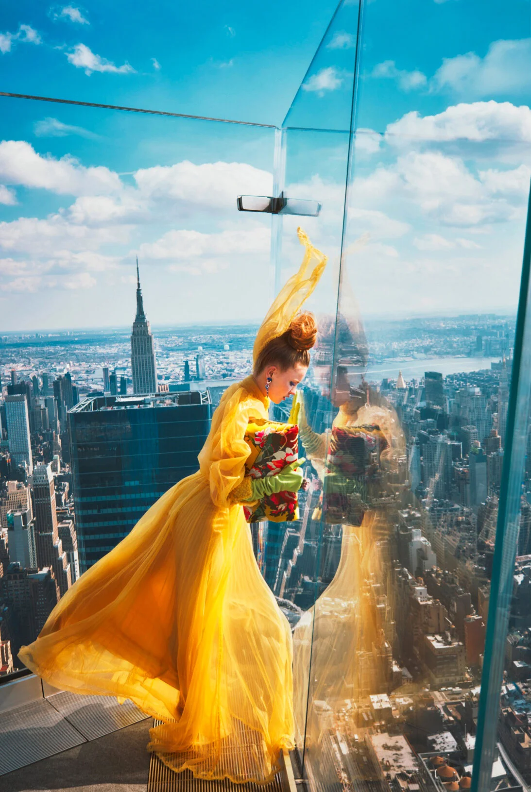 Hadley Robinson Sky High at New York's Edge in Town&Country May 2020 ...