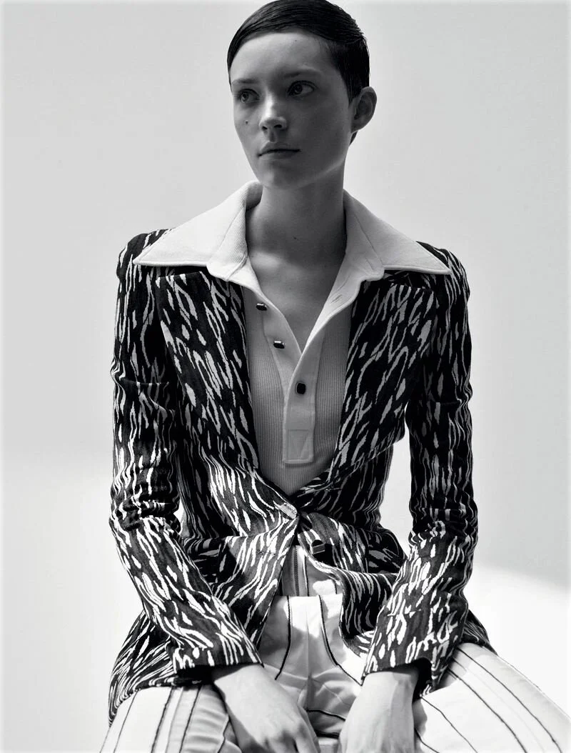 Loane Normand by David Fuerra for Vogue Greece May 2020 — Anne of ...