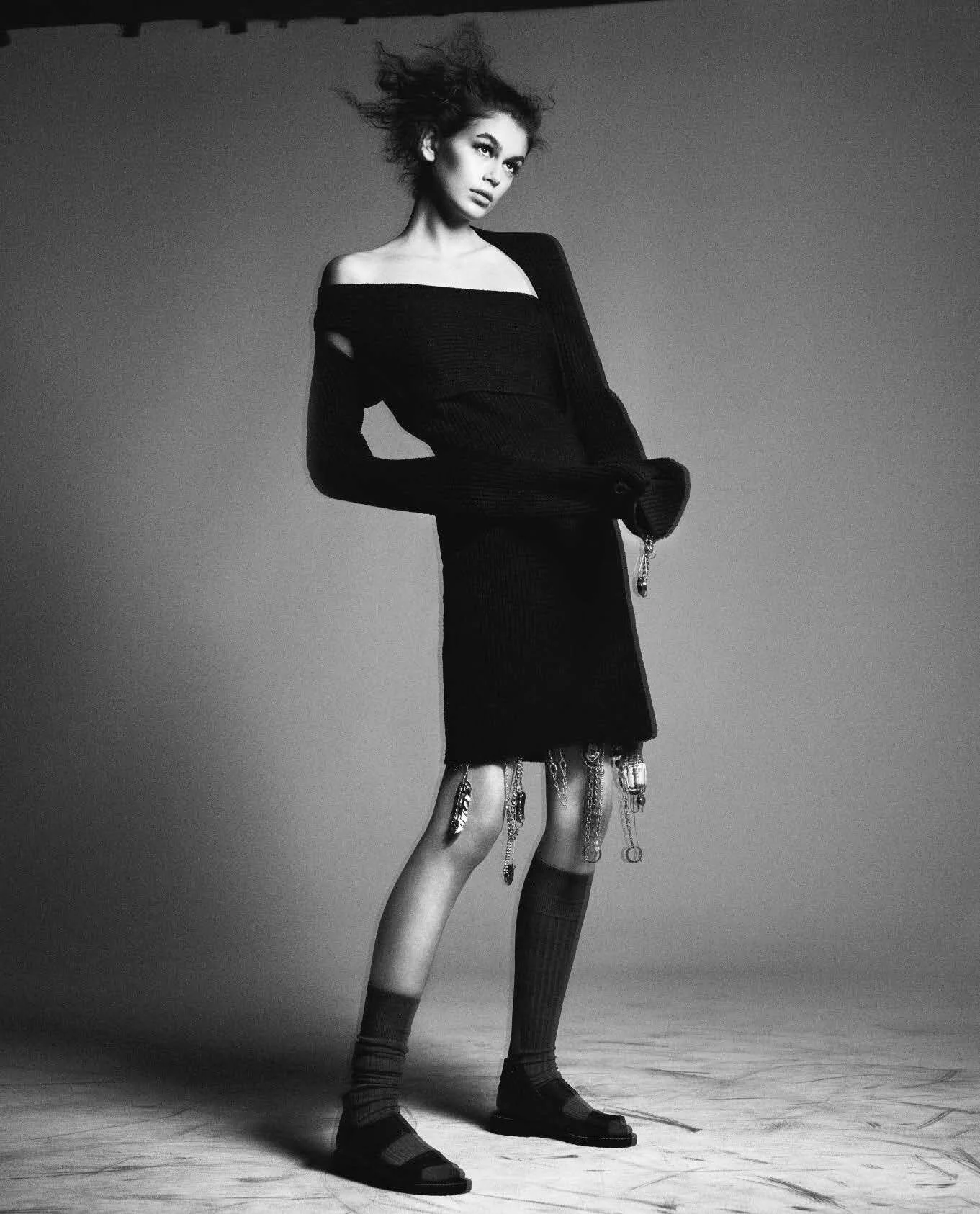 Kaia Gerber Lets Loose Lensed By Karim Sadli For Vogue Italia — Anne