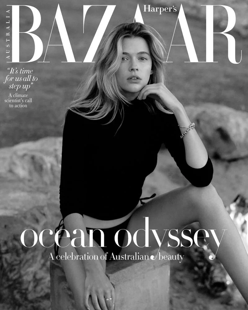 Darren McDonald Eyes 'Ocean Scene' for Harper's Australia November 2019 ...