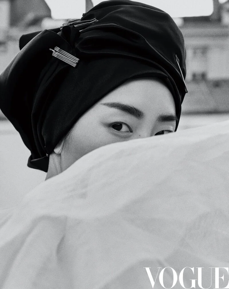 Liu Wen Elegance by Yu Cong in 'Art in Paris' for Vogue China — Anne of ...