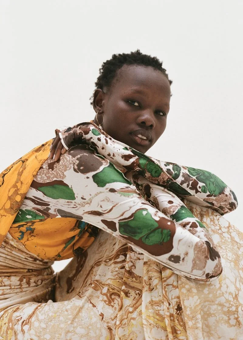 Shanelle Nyasiase in Jil Sander by Mark Rabadan for Collection 03 ...
